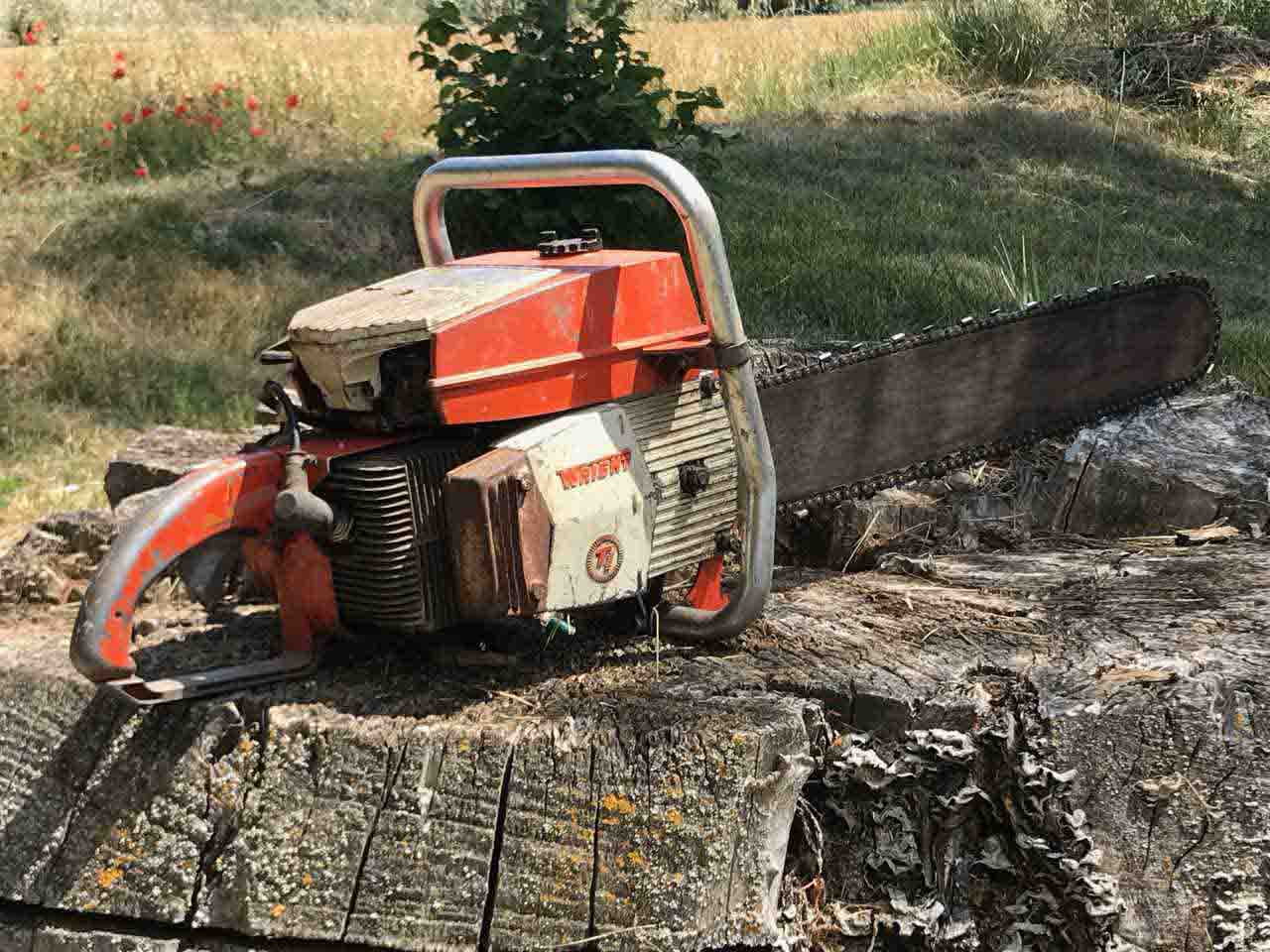 Motosierra De Colección: WRIGTH C70