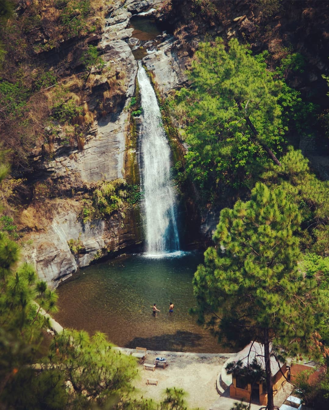 Dhokaney waterfall Beautiful Art of Nature: Kumaun best location for ...