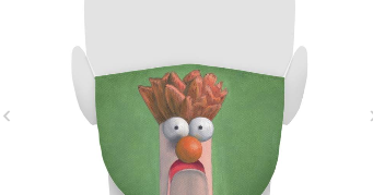 Ernie sesame street face mask