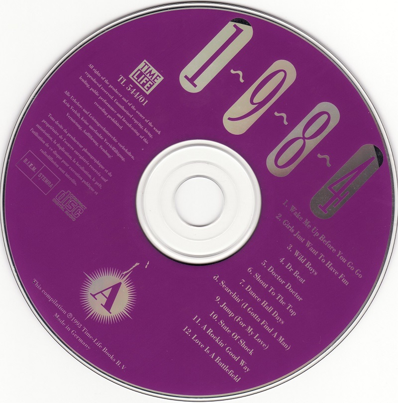 On The Road Again: Various Artists "The 80's Collection 1984 (Time Life ...