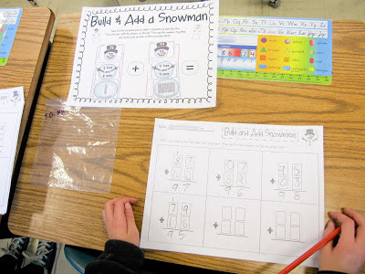 Simply Skilled in Second: Place Value with Snowmen