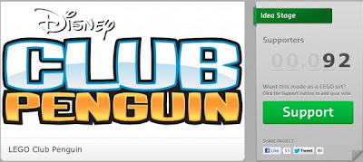 Puffle's & cia: Lego Club Penguin