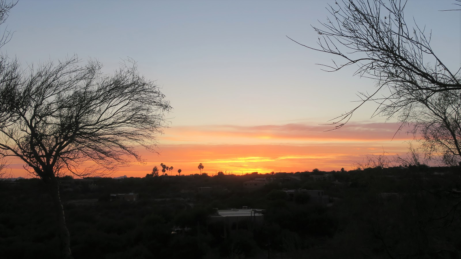 Living Rootless: Tucson, AZ: Sunset at Hacienda del Sol