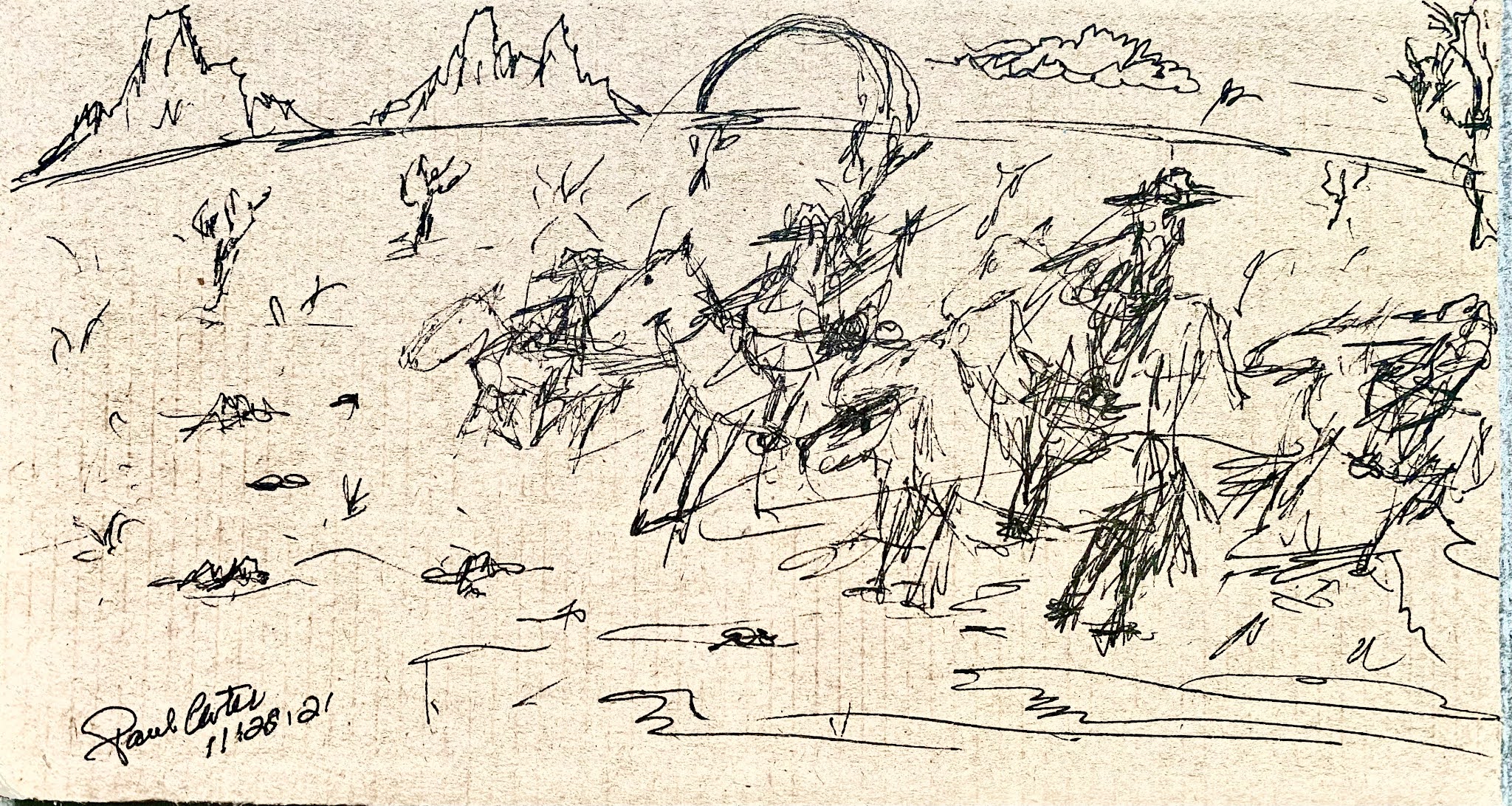 Surfer-Shaper-Artist : Western and native art by Paul Carter art