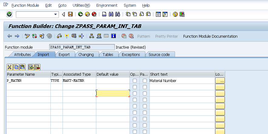SAP TECH: Passing parameter and internal table as parameters in Normal ...