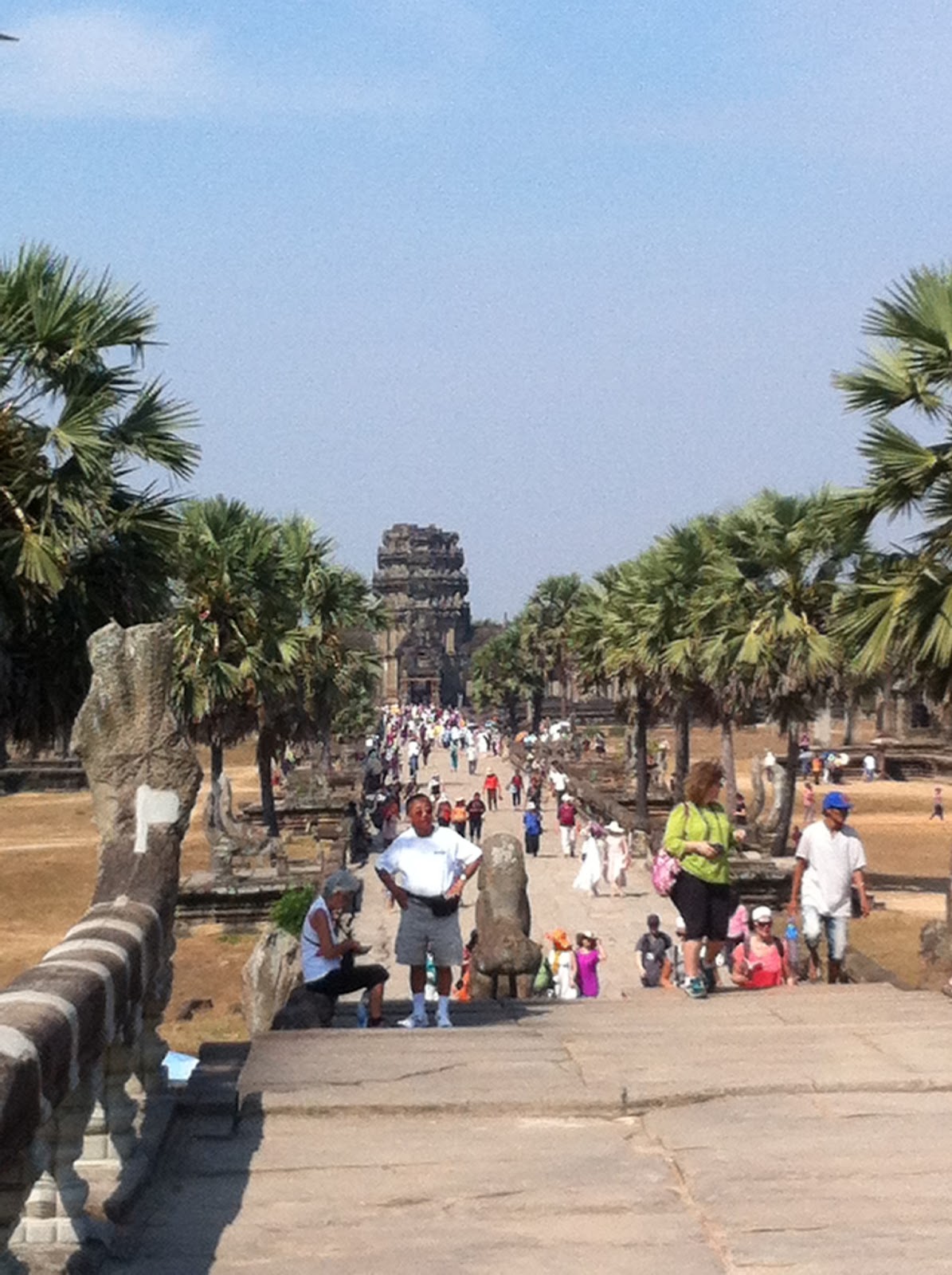 On a Beach in Asia: Angkor Wat, Cambodia