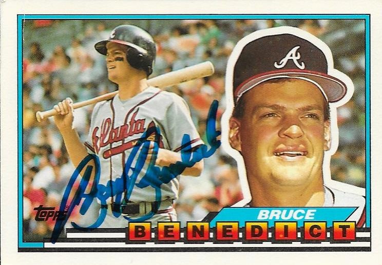 foul bunt: TTM Success - Bruce Benedict