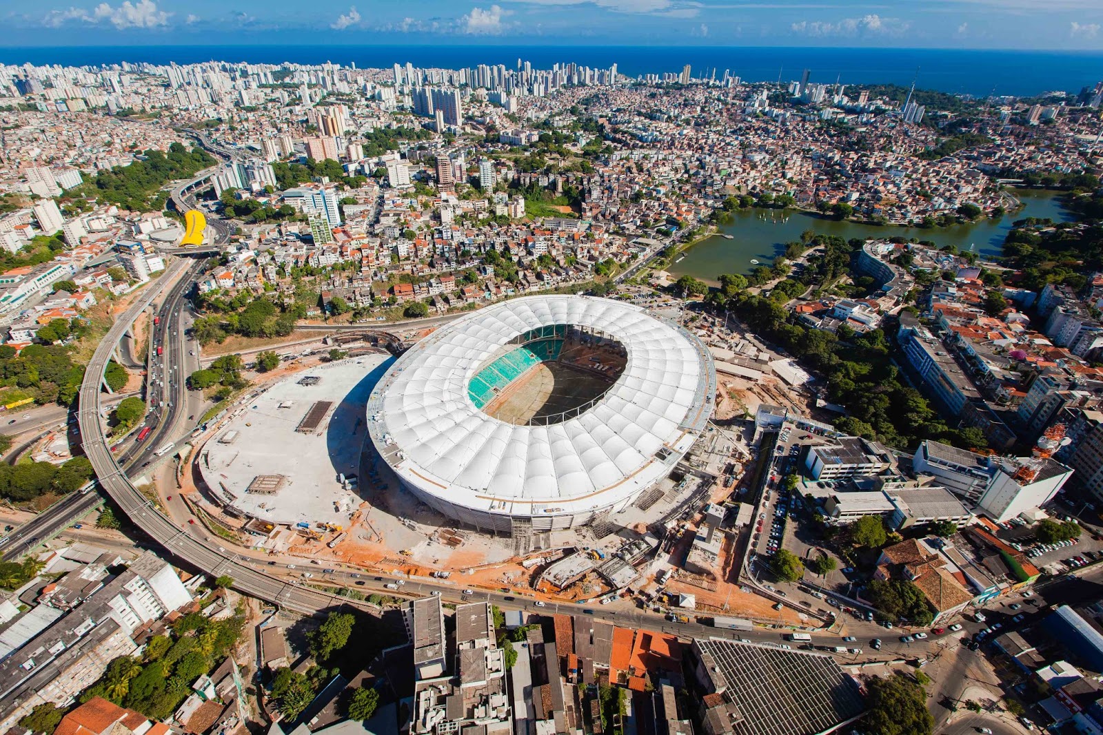 Estádio da Fonte Nova em Salvador será inaugurado no dia 07 de abril