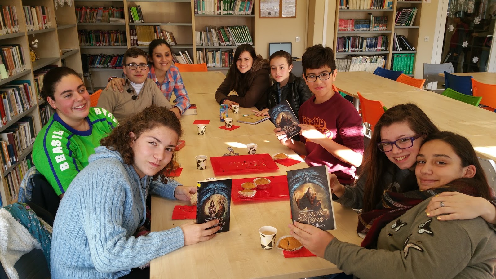 CLUB DE LECTURA: Celebración do club de lectura.