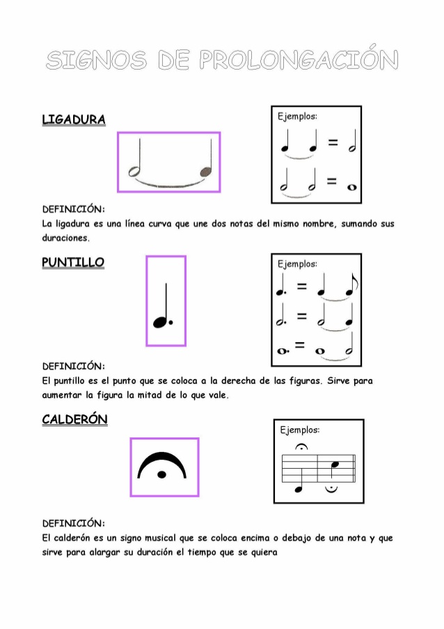 Maestra Nani: MÚSICA 5º:LOS SIGNOS DE PROLONGACIÓN: EL PUNTILLO Y LA ...