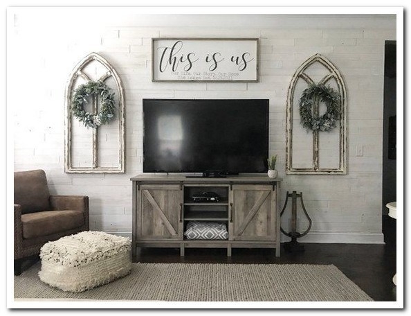 35+ Stunning TV Stand Decorations to Beautify Your Living Room | ARA HOME