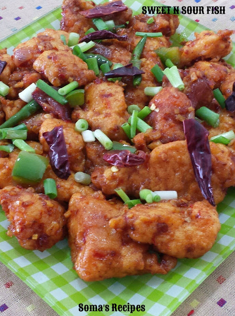 CURRY AND SPICE: SWEET N SOUR FISH