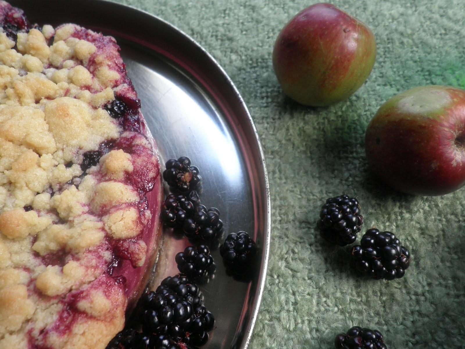 ...With Love and Cake: Bramble Crumble Cheesecake.