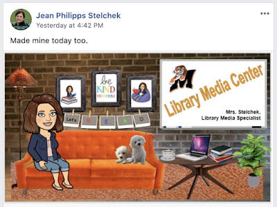 The Library Voice: Creating Bitmoji Bookmarks To Send A Message To Your ...