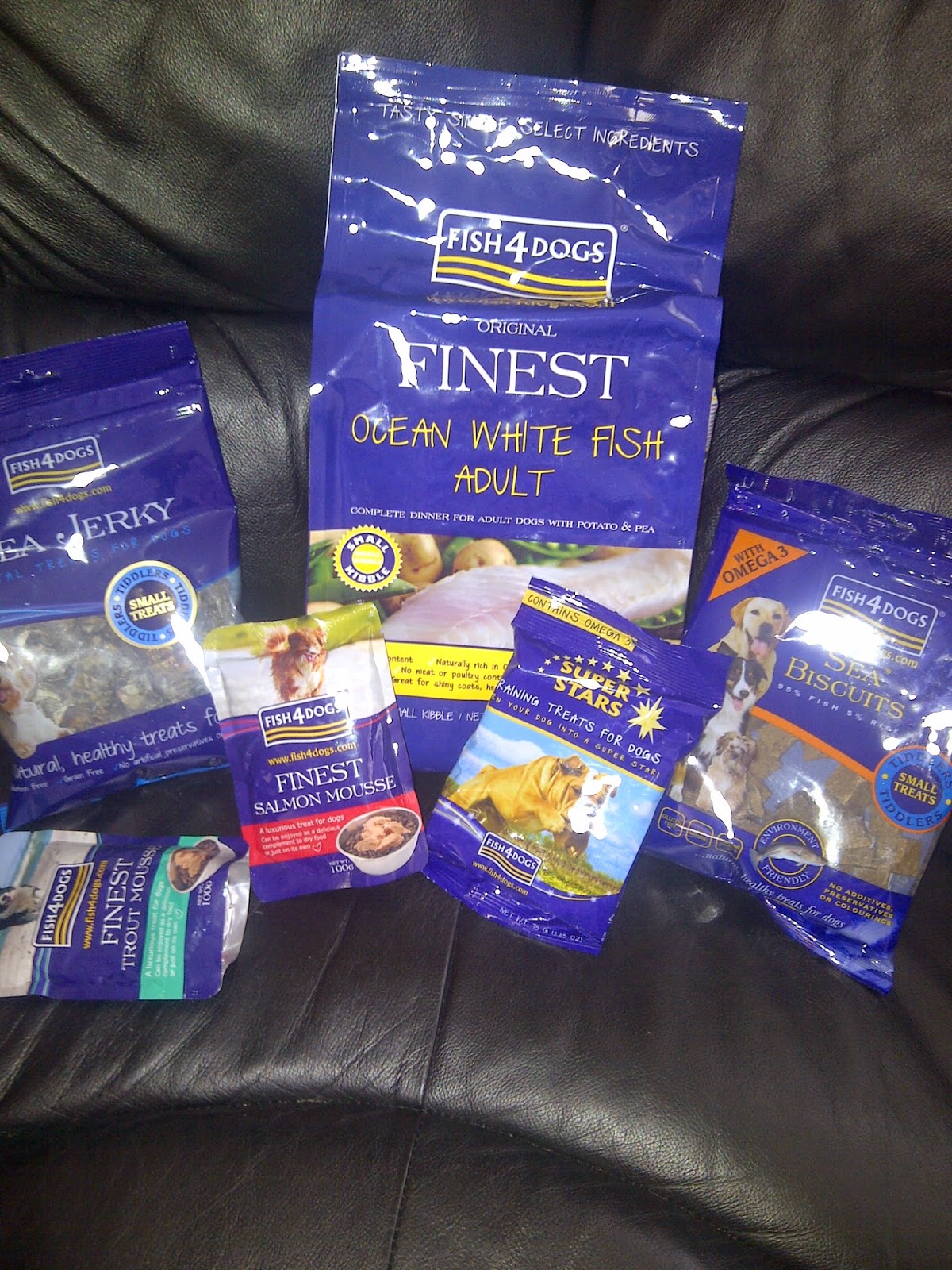 Sophia's Product Reviews: Fish4Dogs