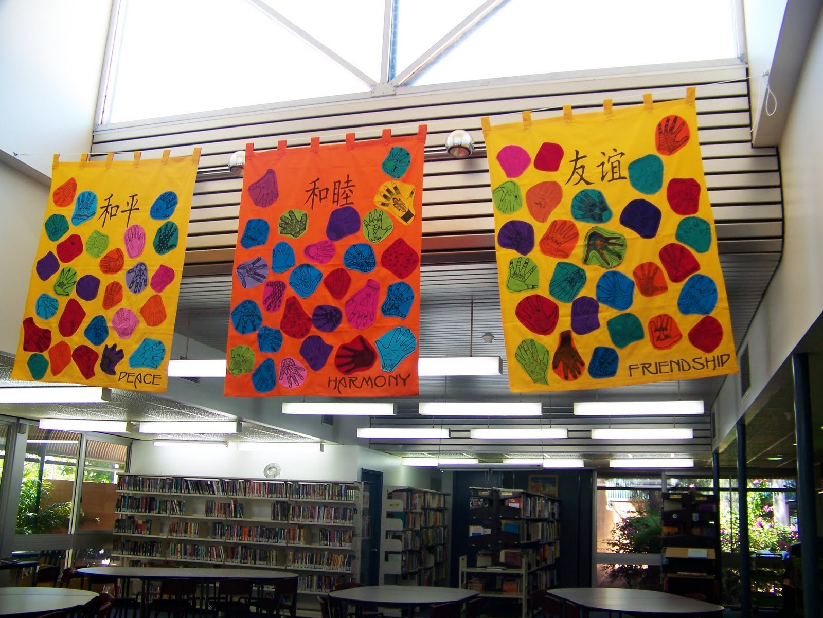 Library Displays: Harmony Day
