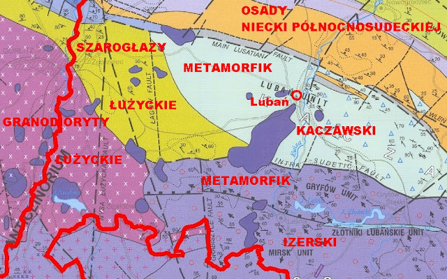 Lubań na starych i współczesnych mapach geologicznych – Przegląd Lubański