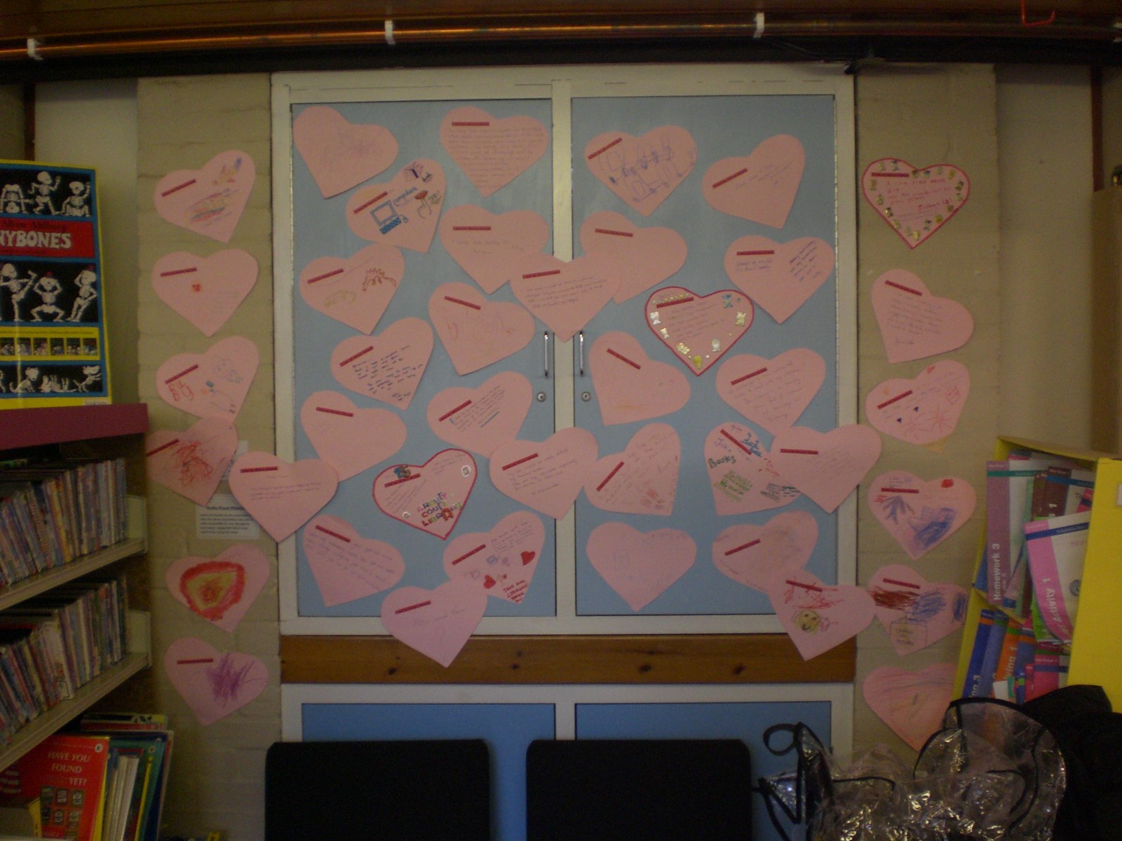 Friends of Arbury Library: Library users show they have plenty of heart