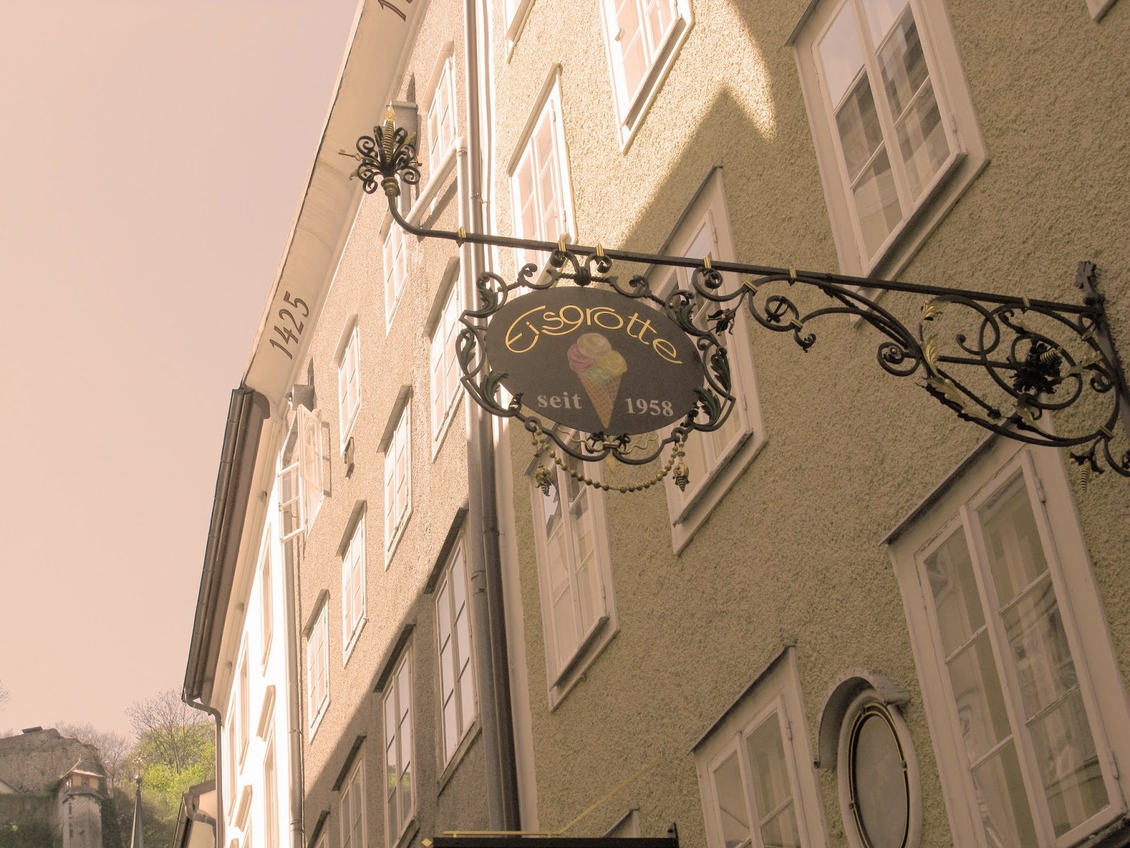 Sara Kahn: Hanging Shop Signs Salzburg