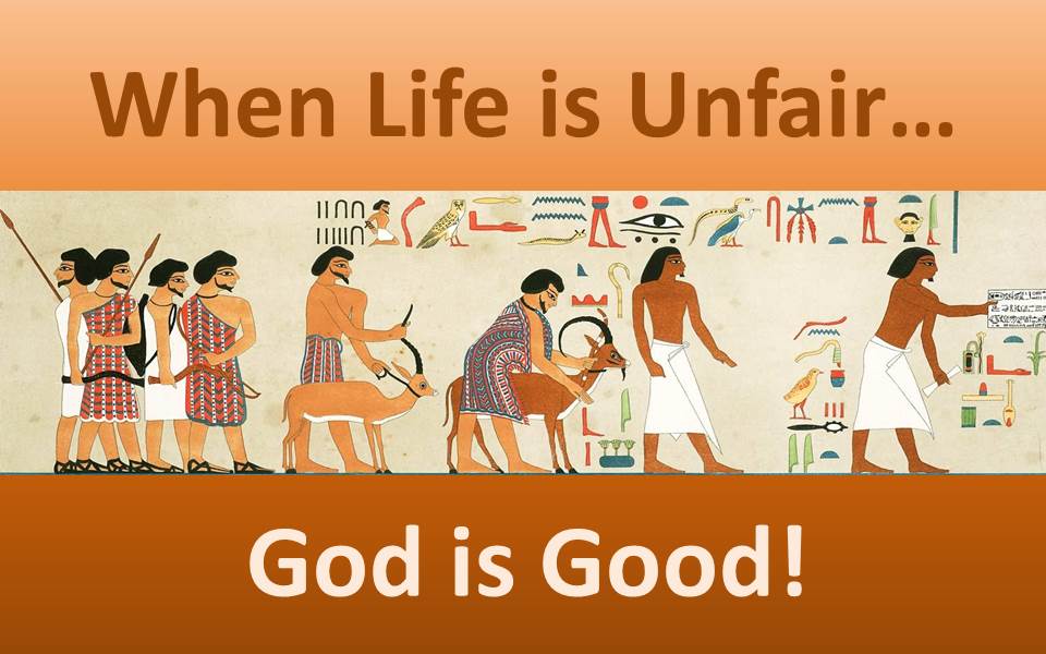 When Life Is Unfair God Is Good Bible Verse Sale Online | www.farmhouse ...