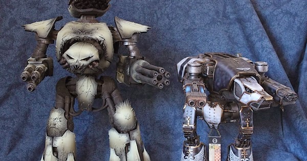 Warhammer 40k Titan Size Comparison