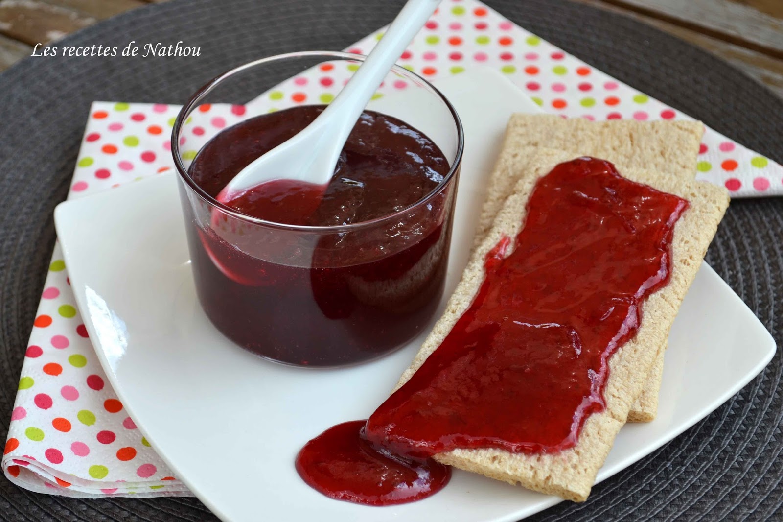 Ma cuisine au fil de mes idées...: Gelée de groseilles rouges "express"