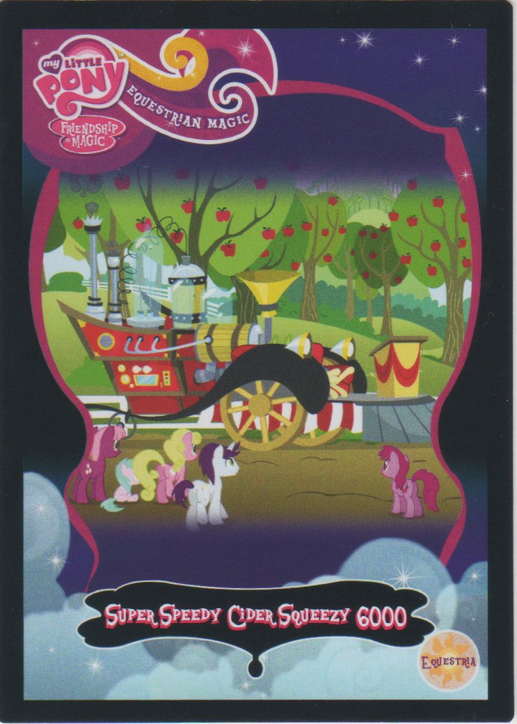 My Little Pony Super Speedy Cider Squeezy 6000 Series 2 Trading Card ...