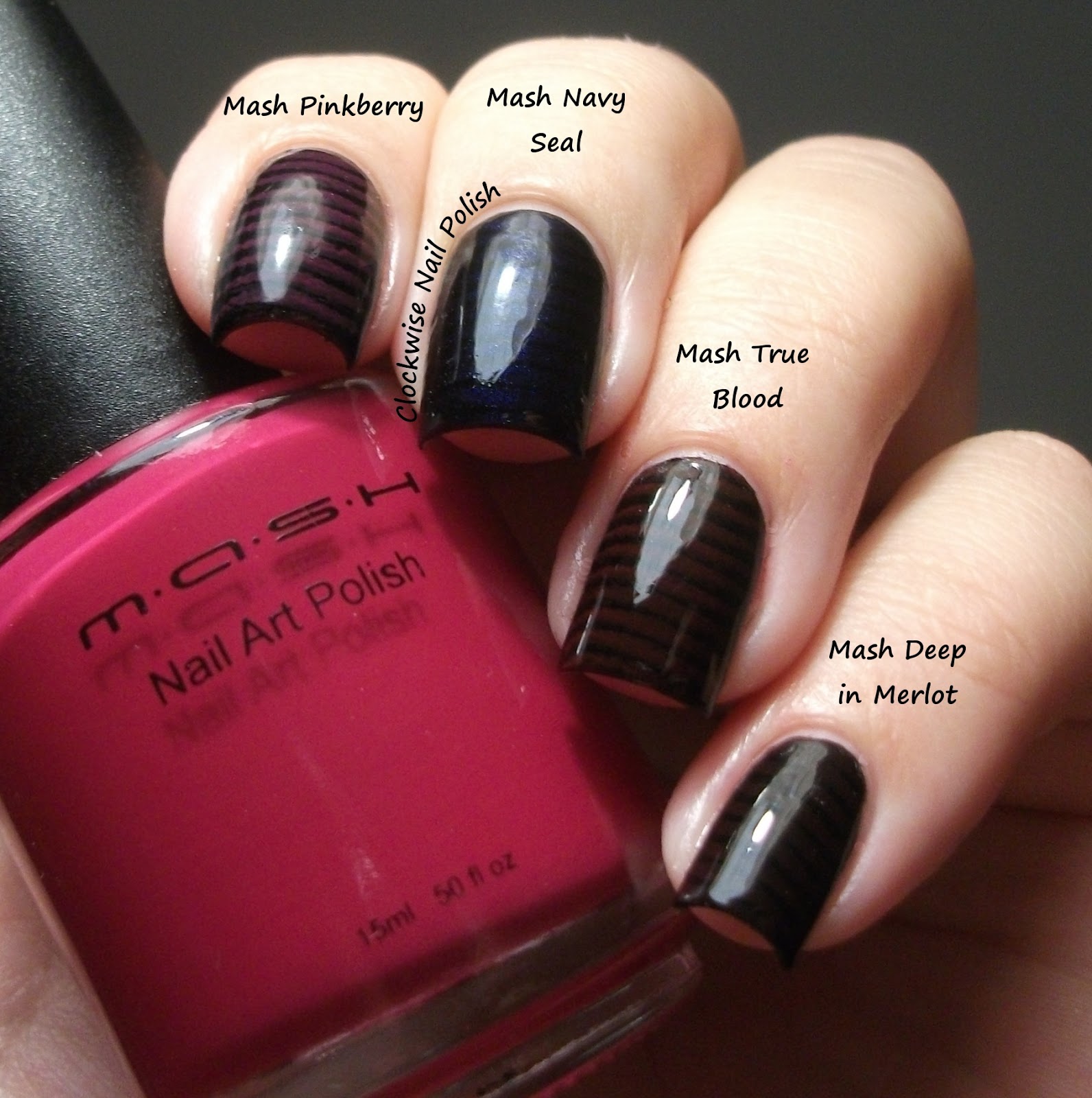 The Clockwise Nail Polish: New MASH Life in Color - Stamping Polishes ...