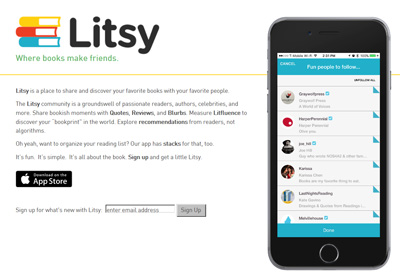 Biblumliteraria: Litsy LITERATURA ELECTRÓNICA Y DIGITAL BIBLUMLITERARIA