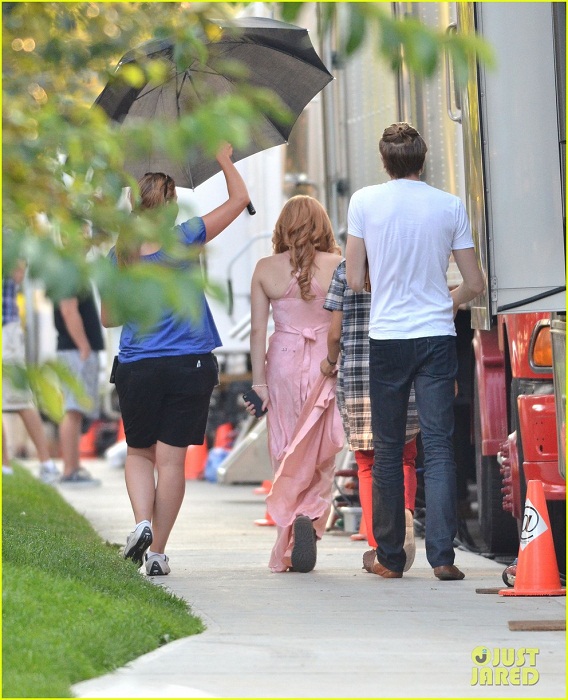 Primeras imágenes en el set de la película "Carrie" - PROYECTOR XD