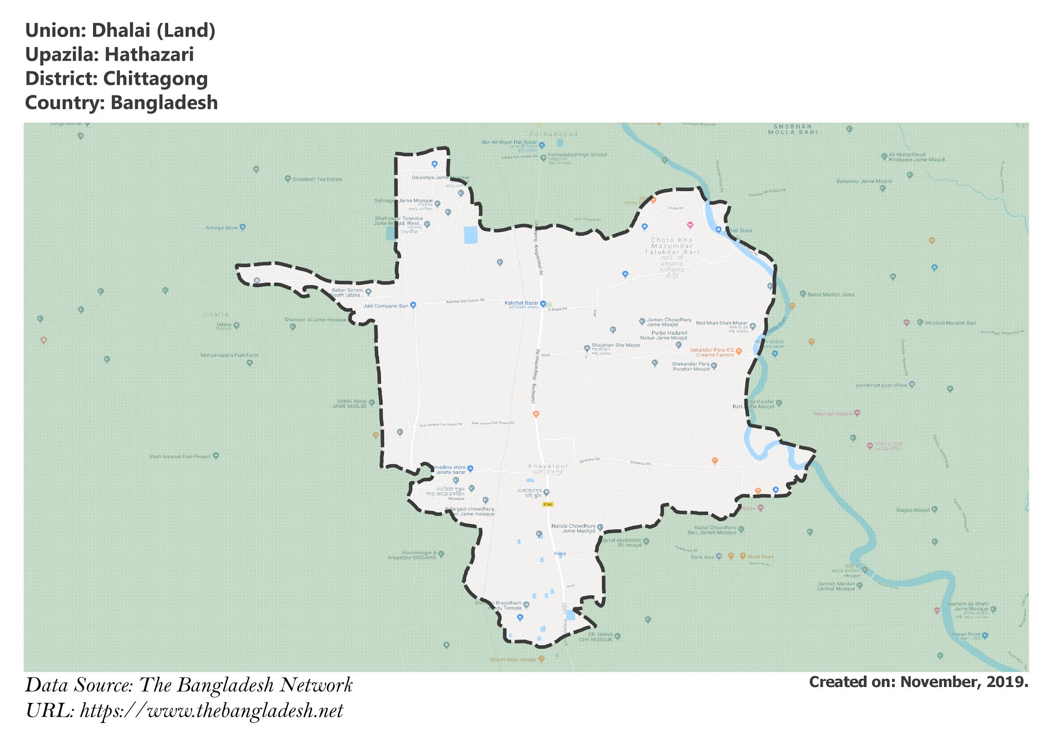 Dhalai Union, Chittagong