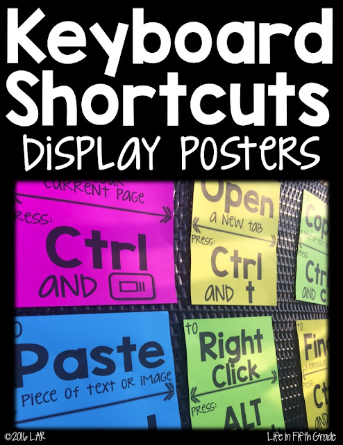 Keyboard Shortcuts Display Posters Life In Fifth Grade Bloglovin keyboard-shortcuts-display-posters-life-in-fifth-grade-bloglovin