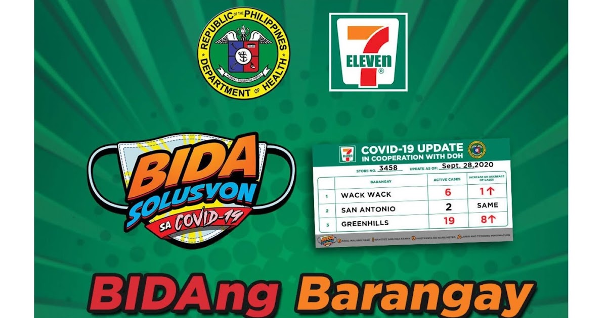 BIDANG Barangay: 7-Eleven brings at the community level DOH BIDA ...