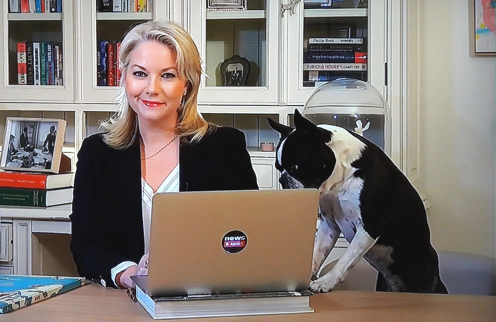 TV with Thinus: Coronavirus: Holy home-cast, Batman! e.tv News anchor ...