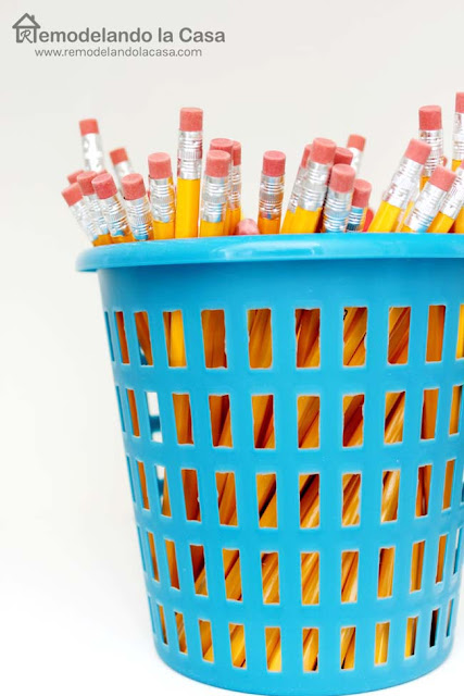 Home Office Storage and Organization - Remodelando la Casa