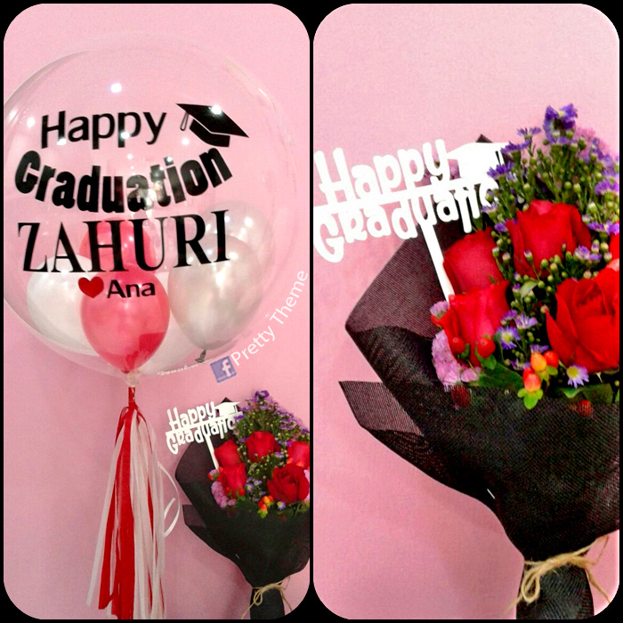 Pretty Theme Event Planner: Convocation Bouquet