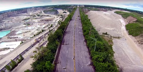 The Abandoned Route 66 in McCook, IL