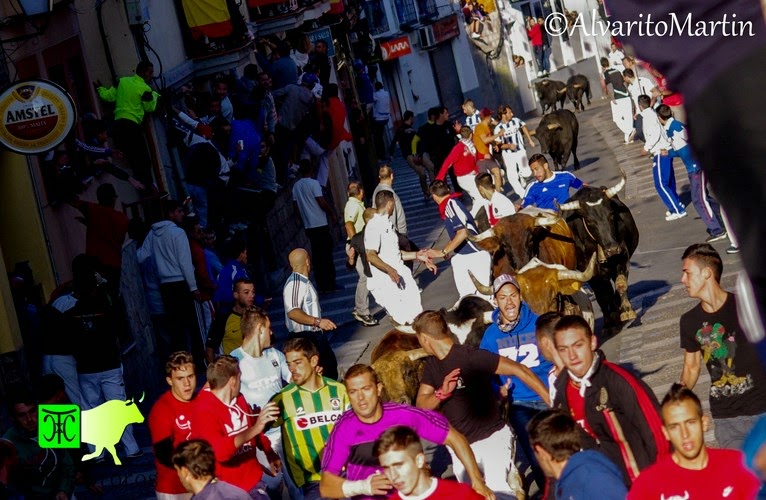 100x100 Toros: Tercer encierro de Arganda del Rey desde el objetivo de ...