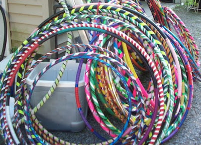 Hella Heaven: Hula hoop because I was a hooper when a girl