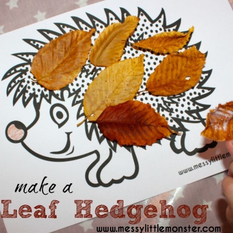 Autumn Crafts for Kids - Messy Little Monster