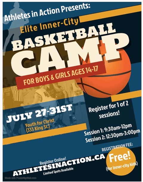 Athletes in Action Hosting Free Inner-City Basketball Camp for Ages 14 ...