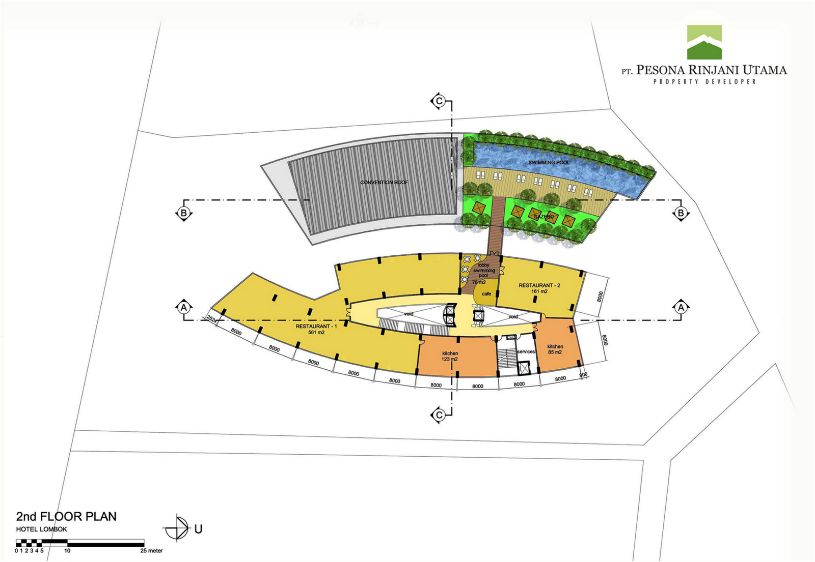 Marketing The Weave Lombok Condotel: Floor Plan