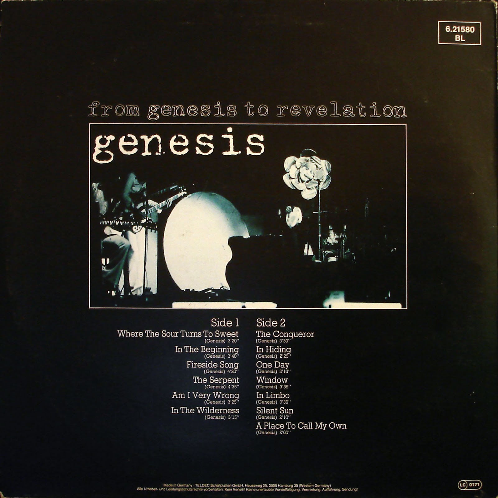 Lo Tuyo No Es Una Desgracia Recargado: GENESIS - From Genesis to Revelation (Vinyl)