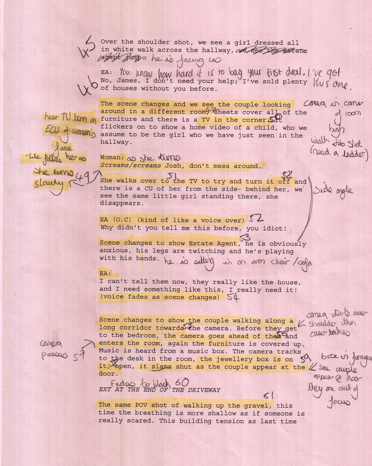 Foundation Portfolio: Annotated Script