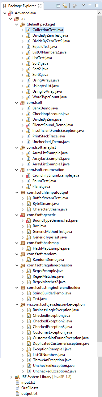 Advance Java Tutorial A-Z Example Tổng hợp các ví dụ về ngôn ngữ JAVA ... Advance Java Tutorial A-Z Example Tổng hợp các ví dụ về ngôn ngữ JAVA ...