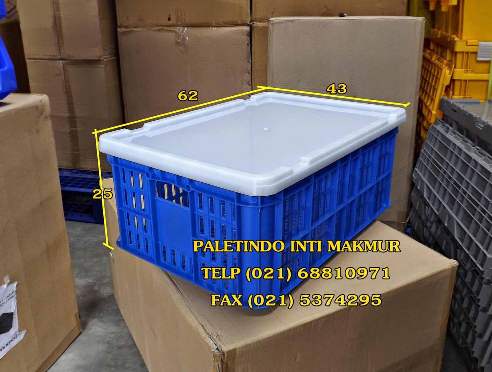 CV. PALETINDO INTI MAKMUR : CONTAINER PLASTIK BERLUBANG 62 X 43 X 25 ...