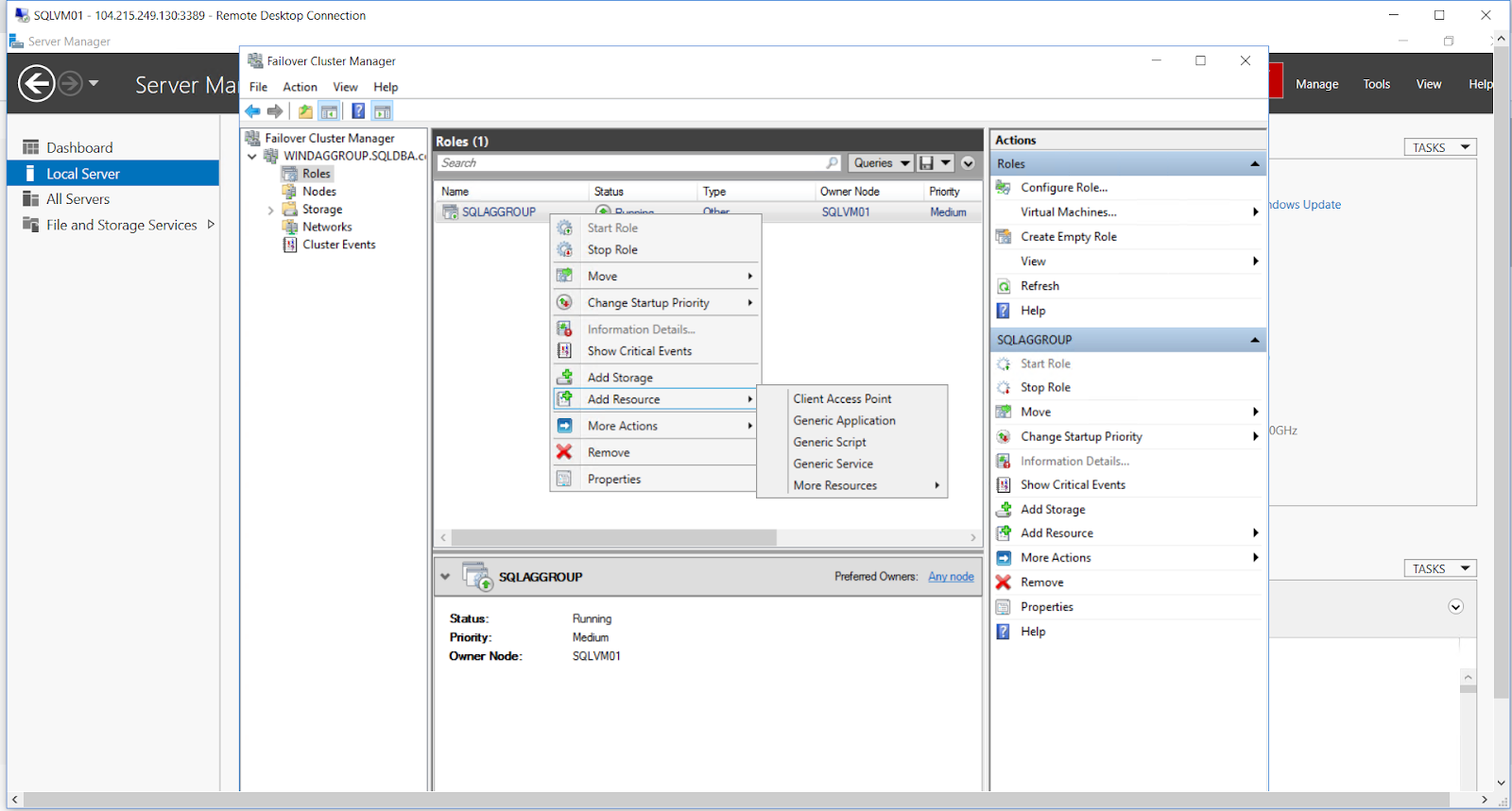 Muhammad Asif: SQL Server Always On Availability Groups On Azure Cloud