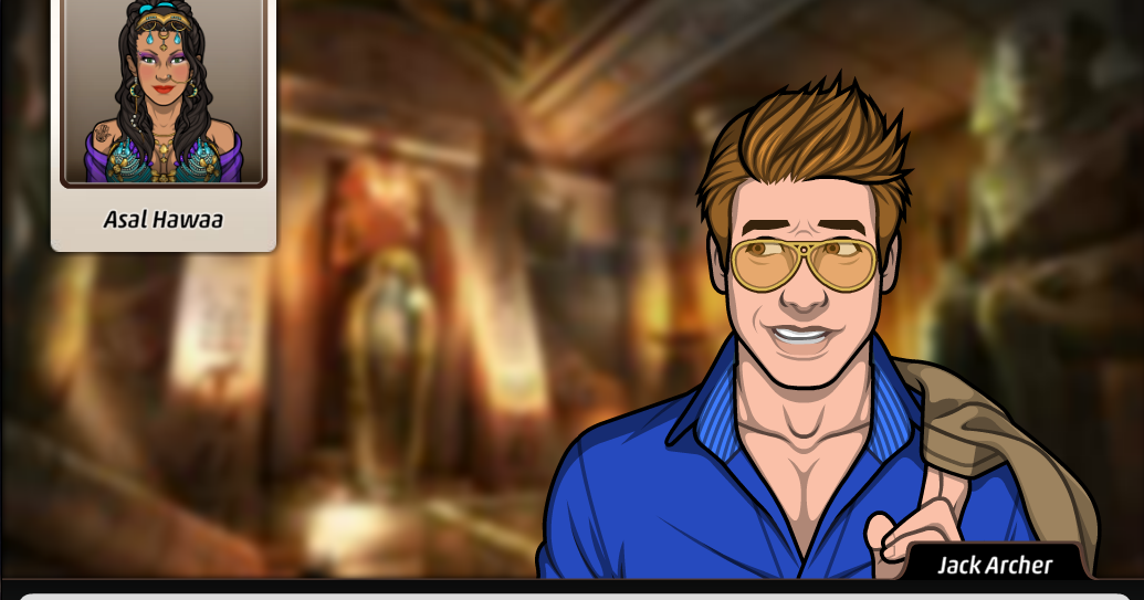 Criminal Case Screenshots: Jack Archer x Asal Hawaa