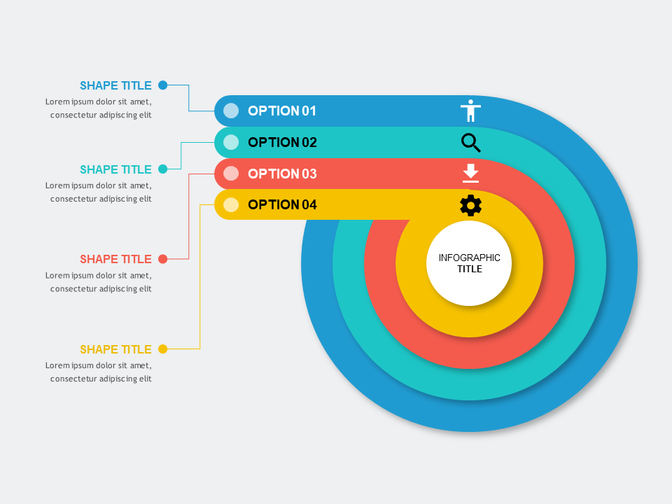 Target Linear PowerPoint Templates - PowerPoint Free