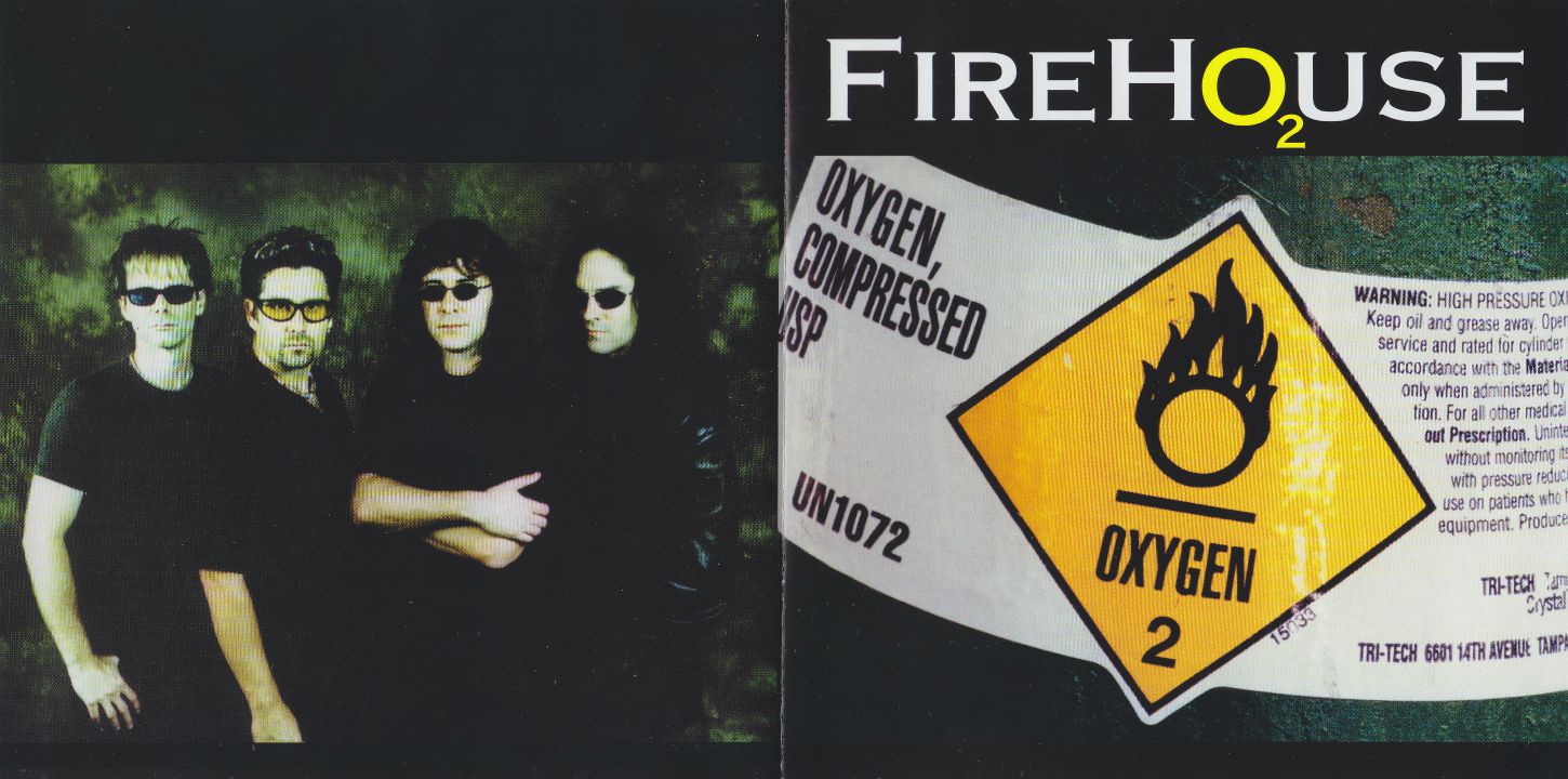 Encarte: FireHouse - O2 - Encartes Pop